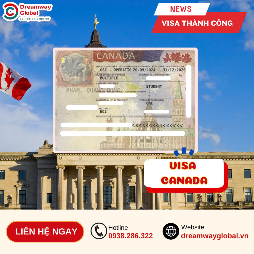 NGÀY MỚI HỨNG KHỞI CÙNG NIỀM VUI TỪ TẤM VÉ THÔNG HÀNH VISA CANADA | TƯ ...